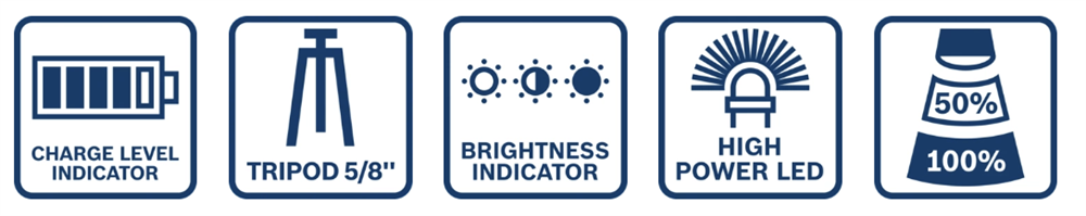 Bosch Lykt GLI 18V 4000 Solo | Industrivarer.no